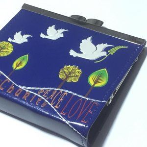 Shagwear | Bags | Peace Doves Coin Purse Cute Vintagestyle Wallet ...